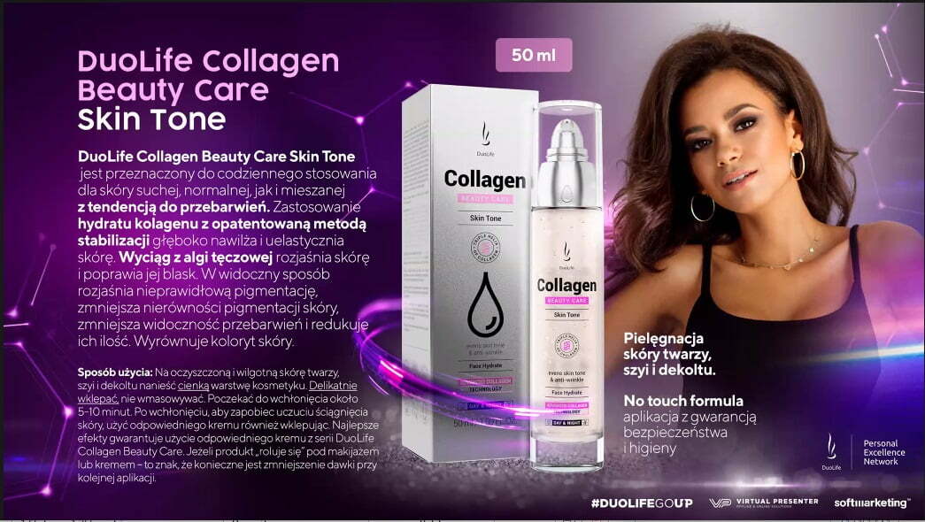 Hydrat kolagenowy DuoLife Collagen Beauty Care Skin Tone